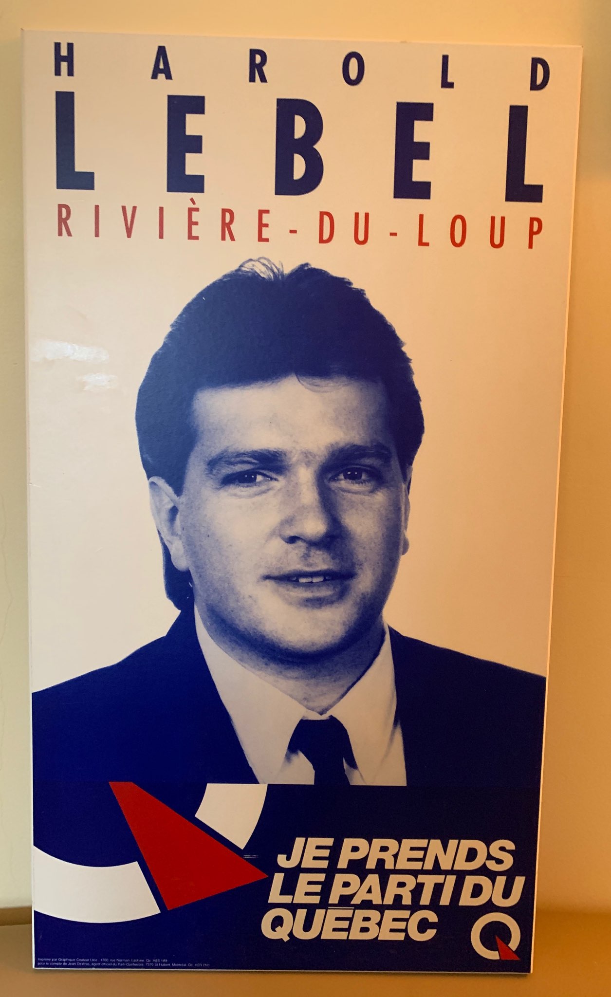 La politique a éloigné Harold LeBel de l’école… mais il n’a jamais ...