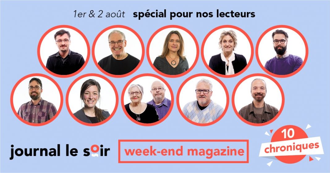 « Week-end Magazine » – 1er et 2 août | Journal Le Soir