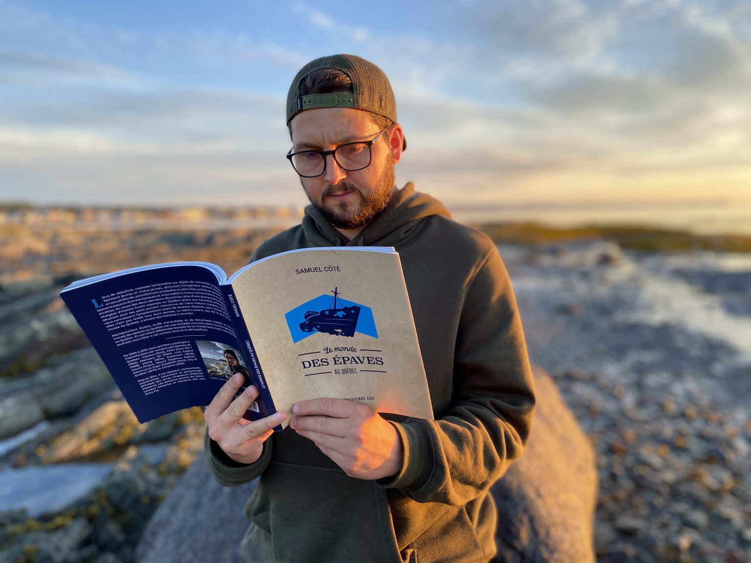 Samuel Côté lance « Le monde des épaves au Québec » | Journal Le Soir