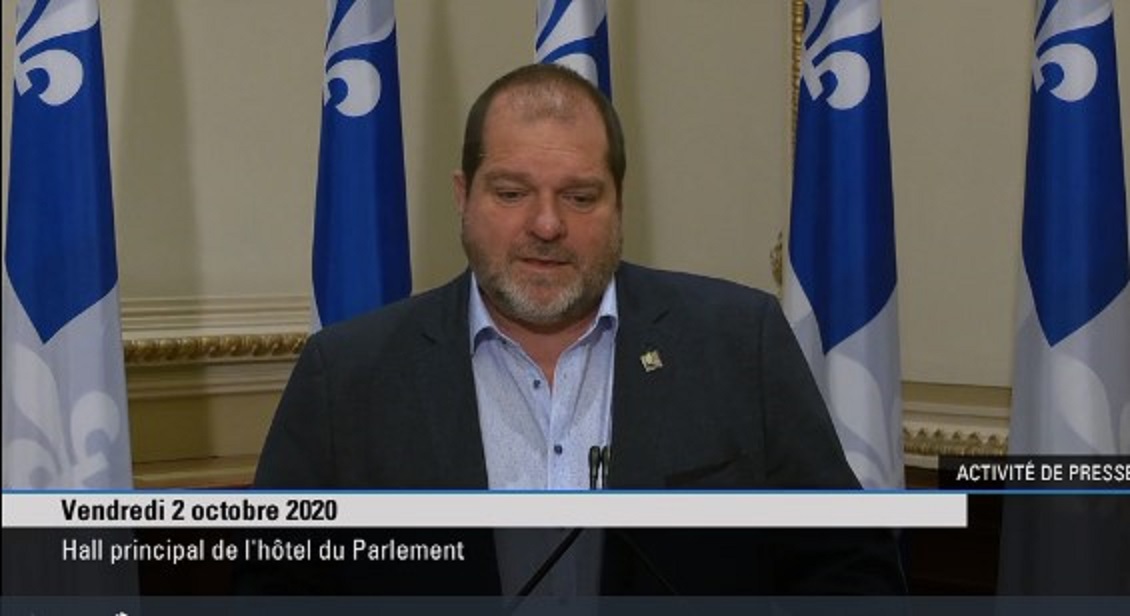 Harold LeBel réclame une enquête publique sur la COVID-19 dans les ...