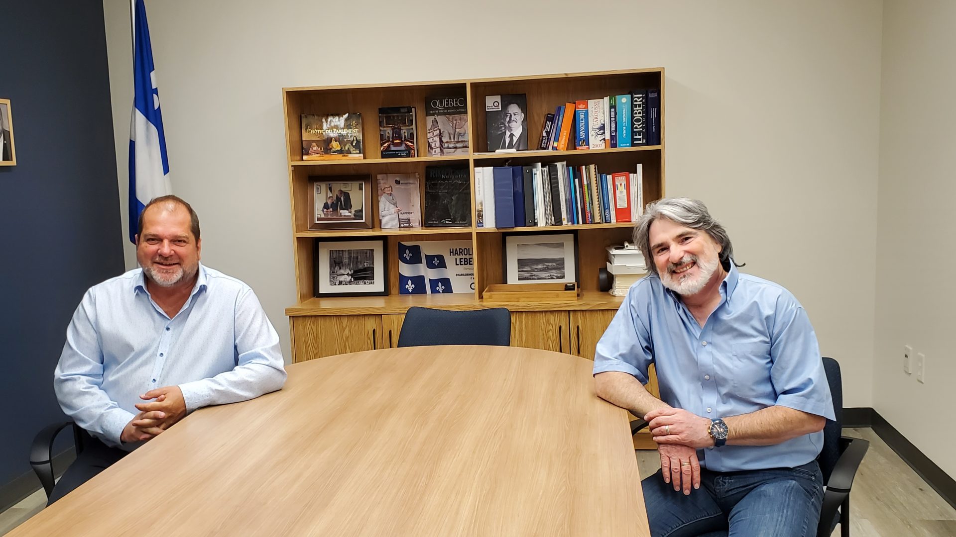 Harold LeBel accueille Richard Daigle dans son équipe | Journal Le Soir