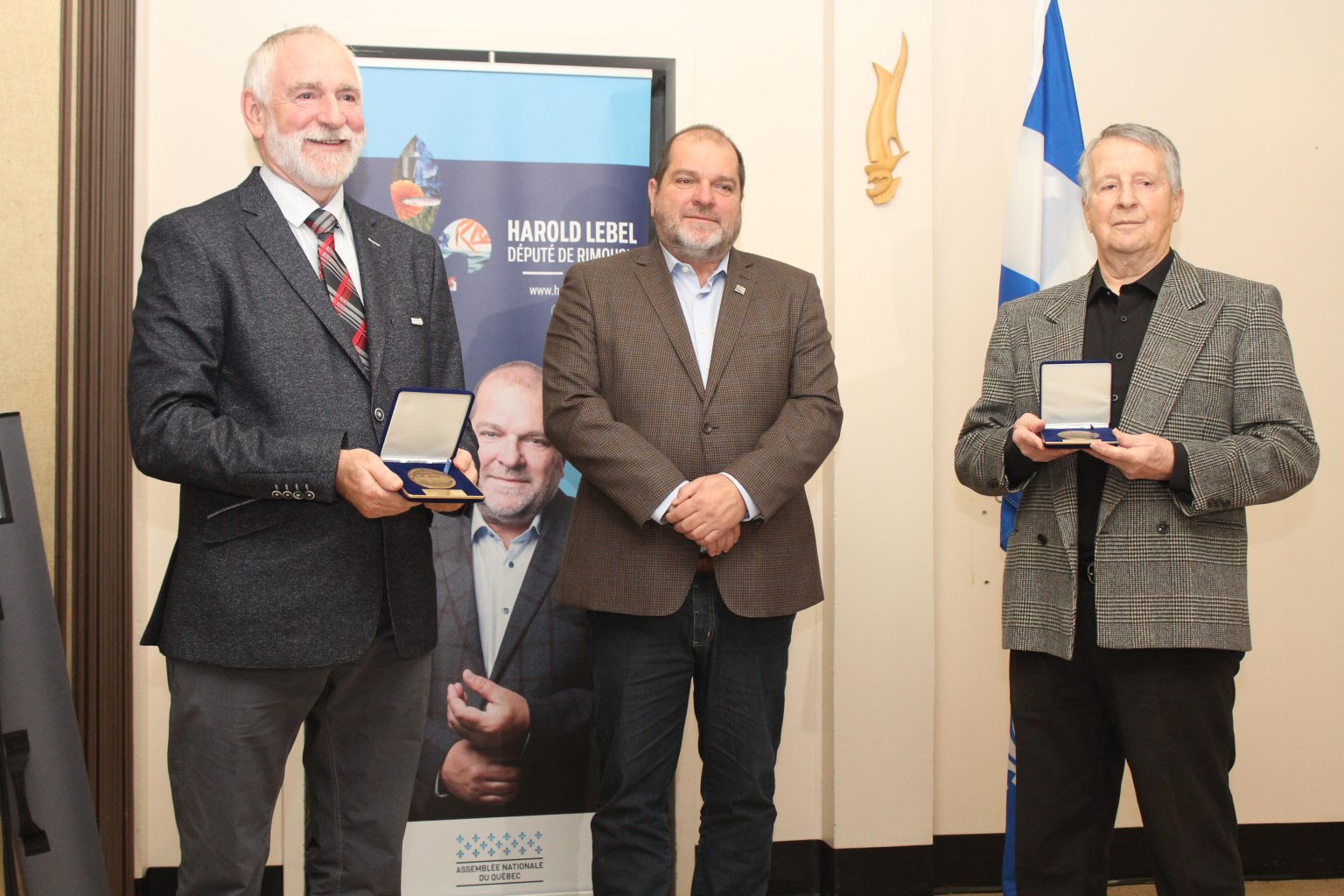 Hommage à Michel Boucher et Gilles Tanguay | Journal Le Soir