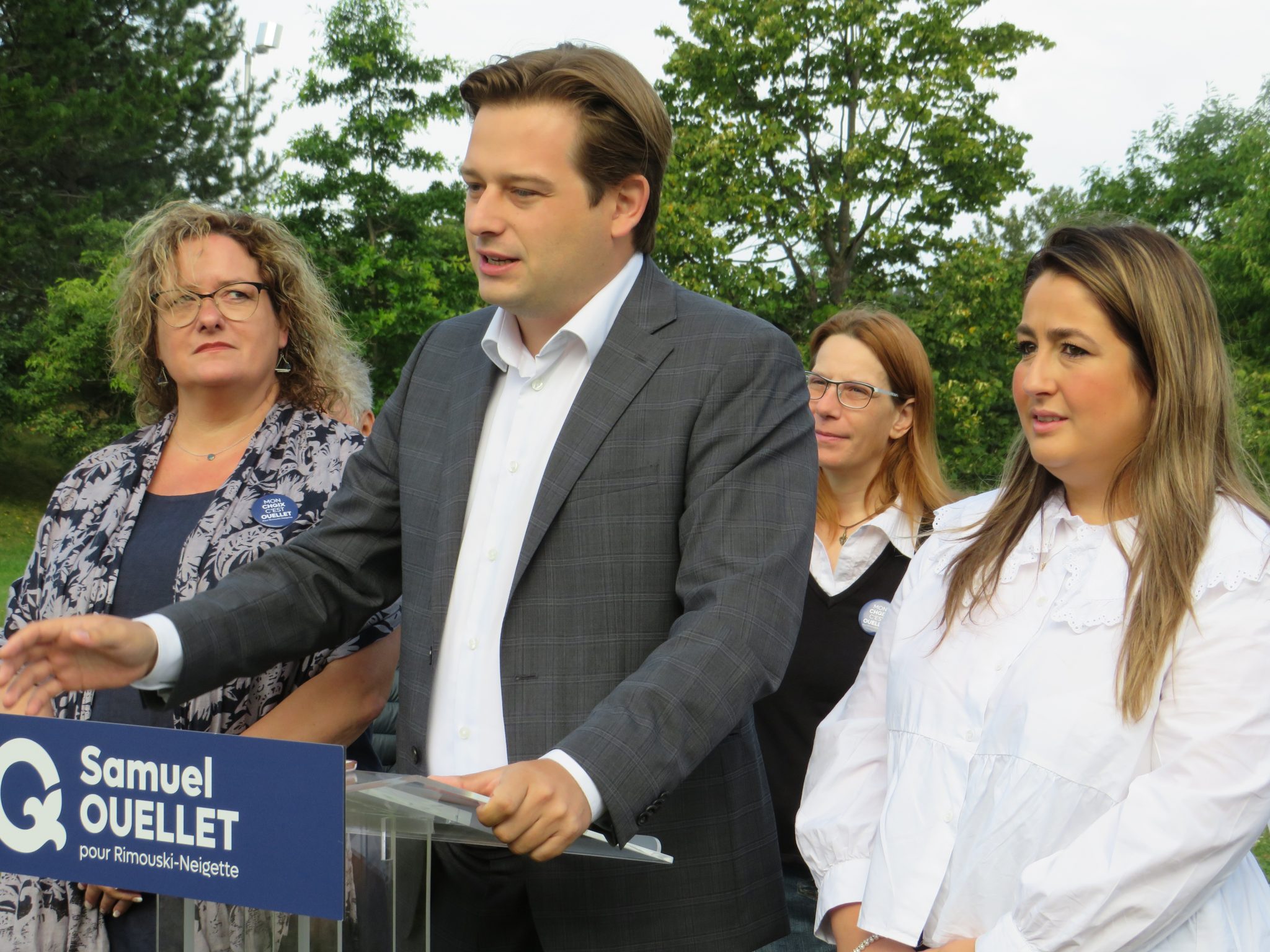 [En vidéo] Ouellet lance sa campagne | Journal Le Soir