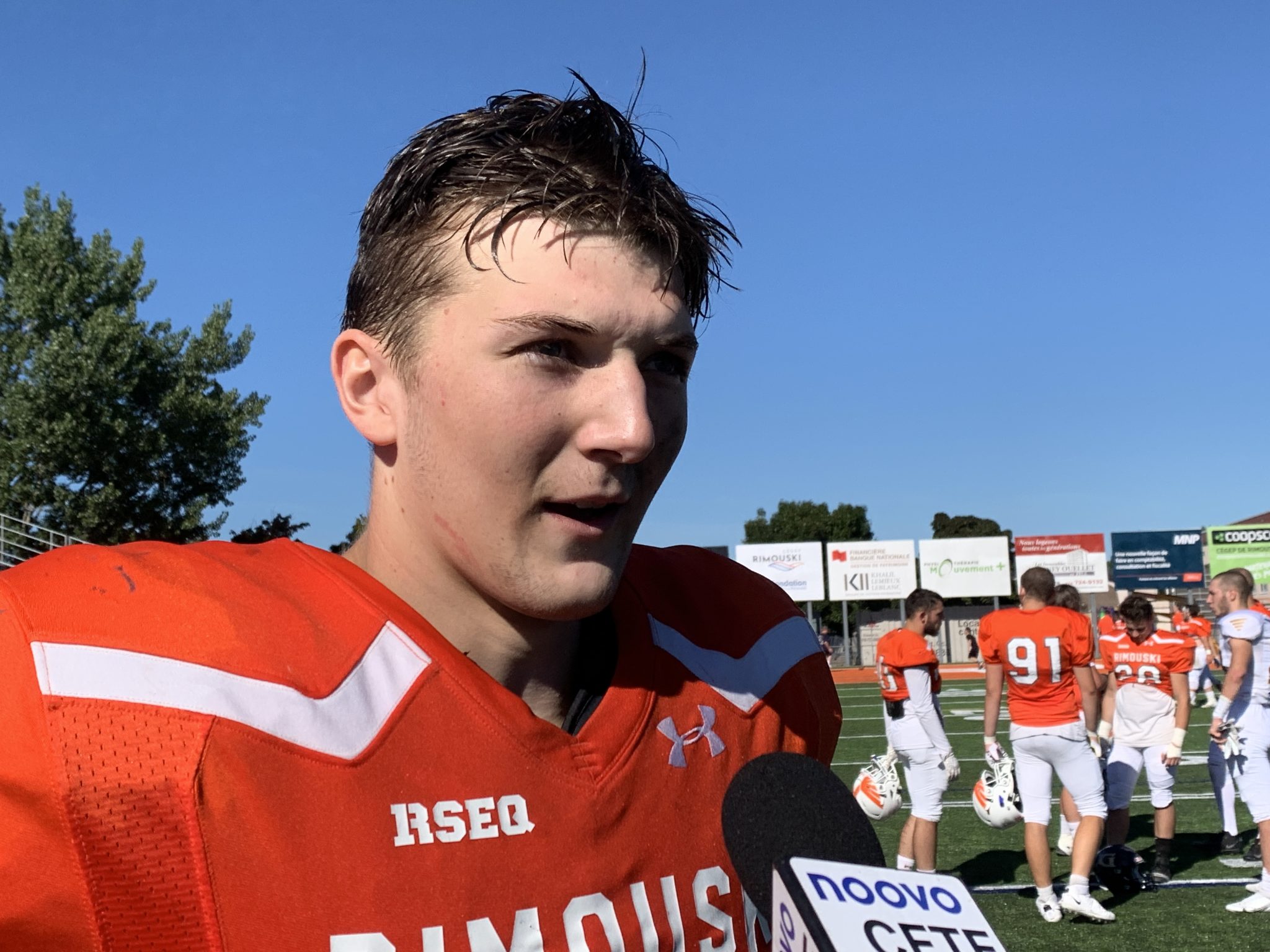 William Tremblay joint le Rouge et Or | Journal Le Soir