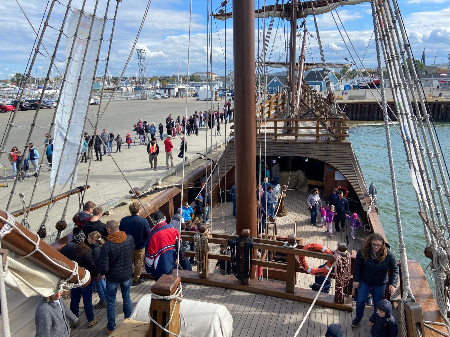 [En photos] Le Nao Trinidad aura fait escale | Journal Le Soir