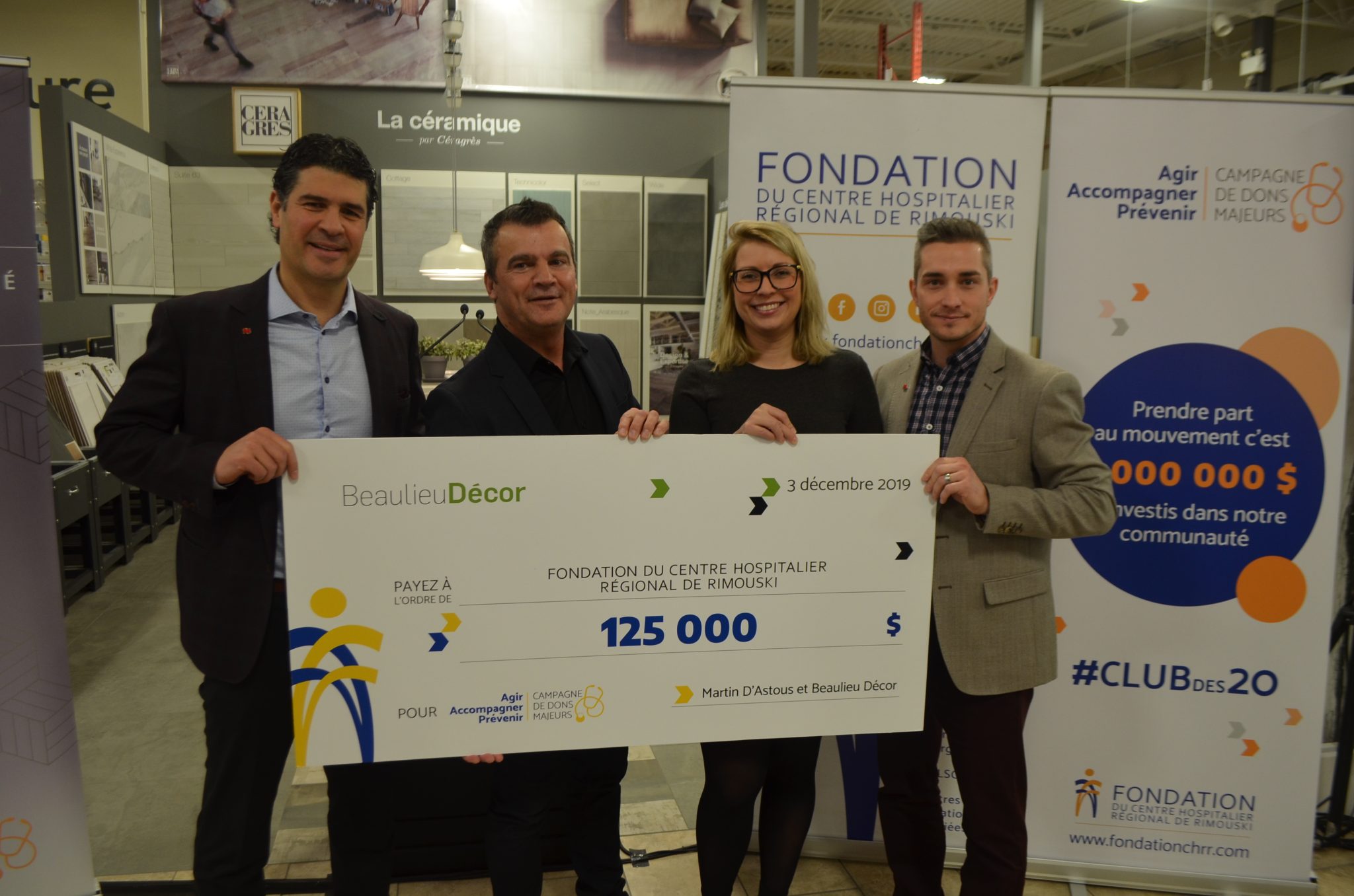 Martin D’Astous lance sa fondation | Journal Le Soir