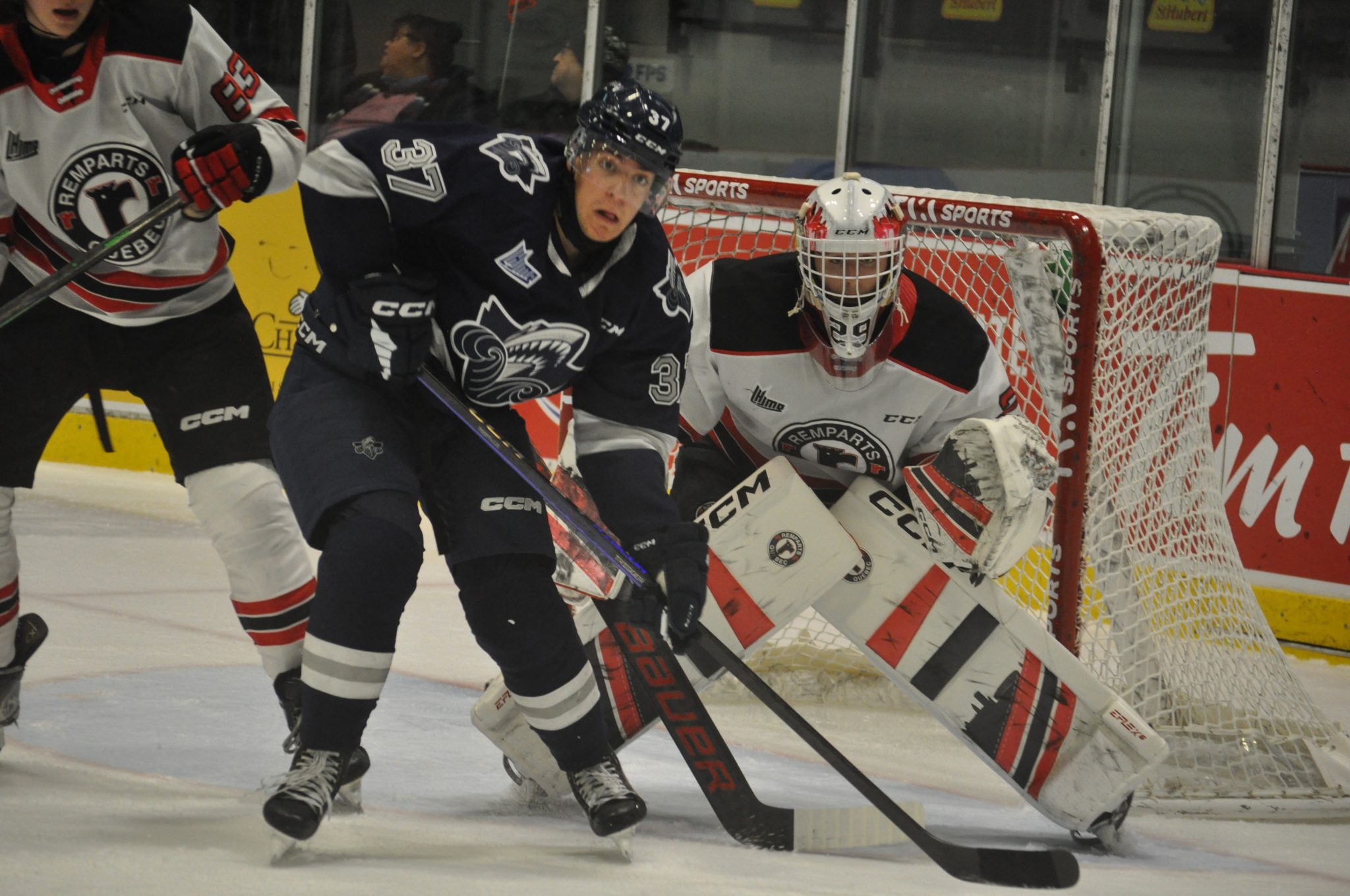Quentin Miller se dresse devant l’Océanic | Journal Le Soir