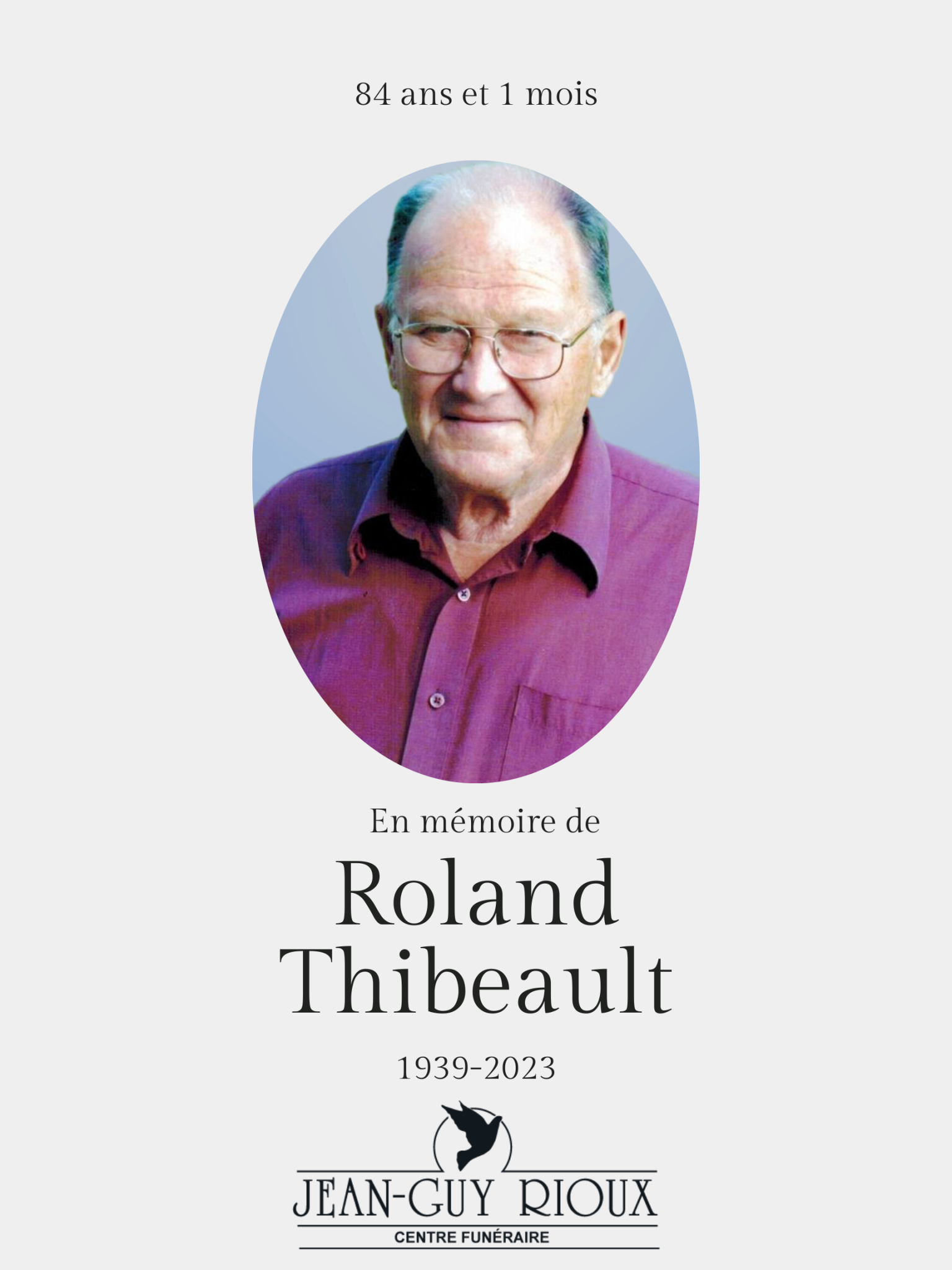 Roland Thibeault | Journal Le Soir
