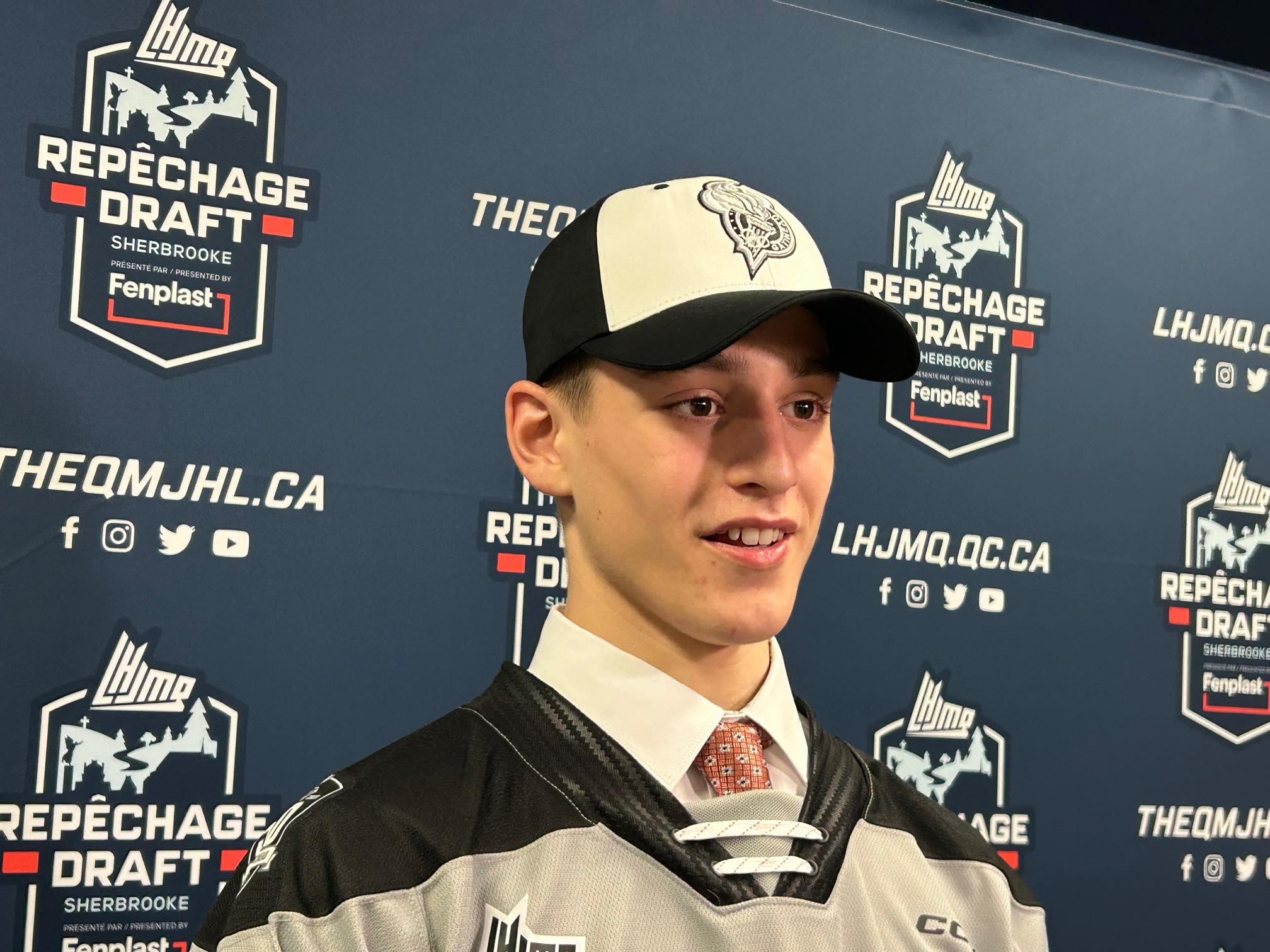 Repêchage 2023 : Louis-François Bélanger le premier de la région ...