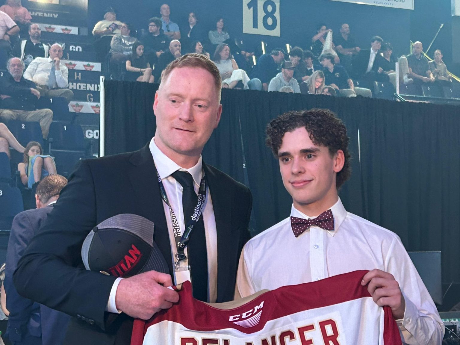 Repêchage 2023 : Louis-François Bélanger le premier de la région ...