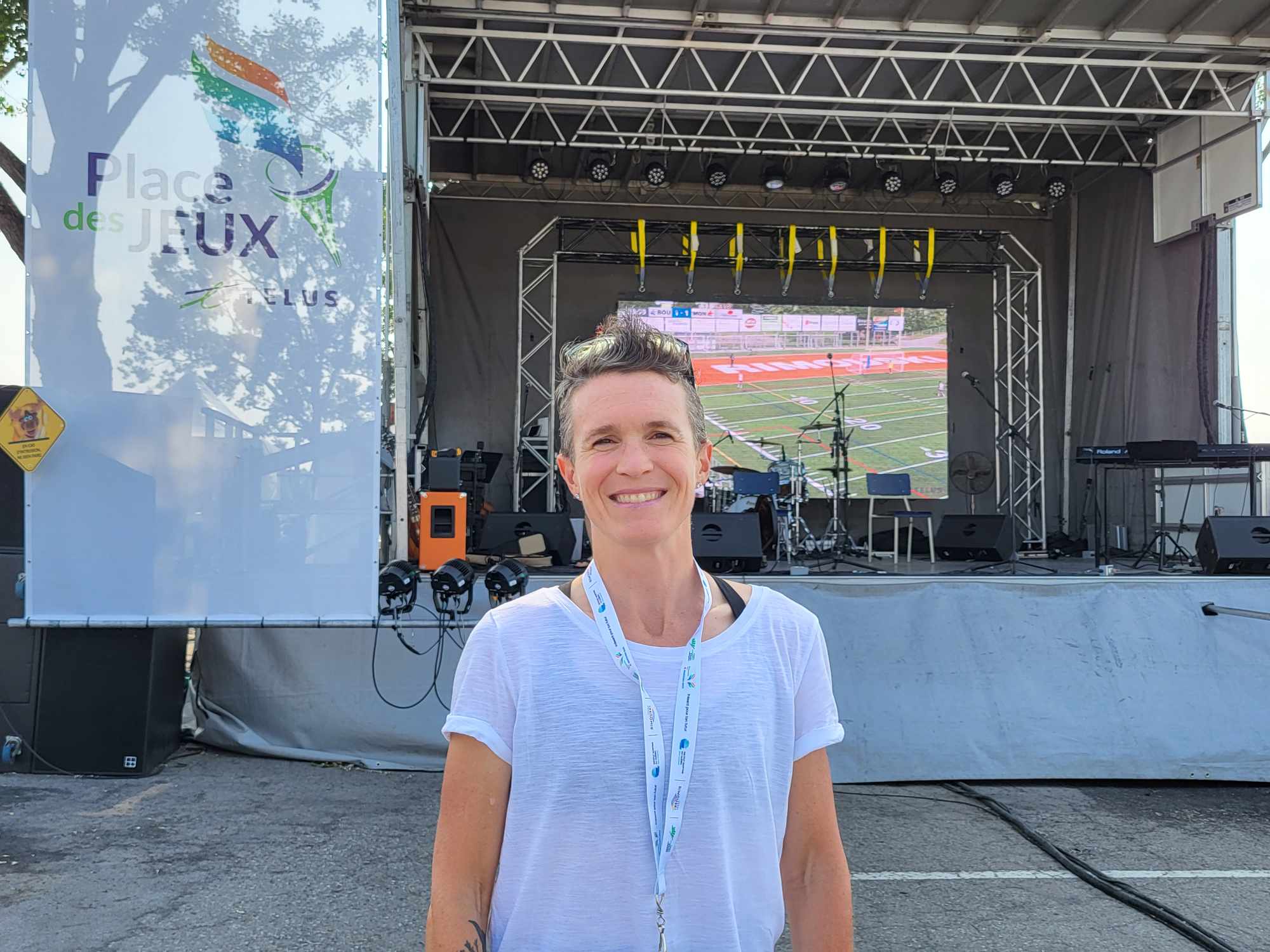 Geneviève Jeanson livre un message inspirant à la Place des Jeux ...