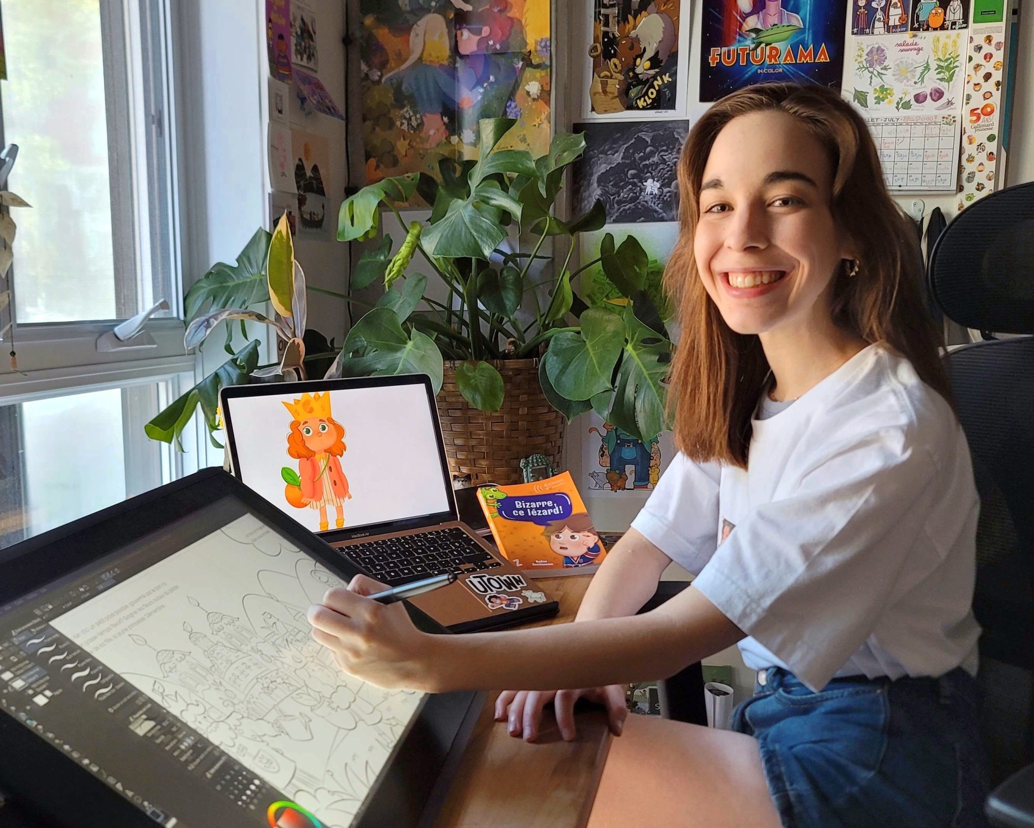 Une ex-rimouskoise fait sa marque comme illustratrice | Journal Le Soir