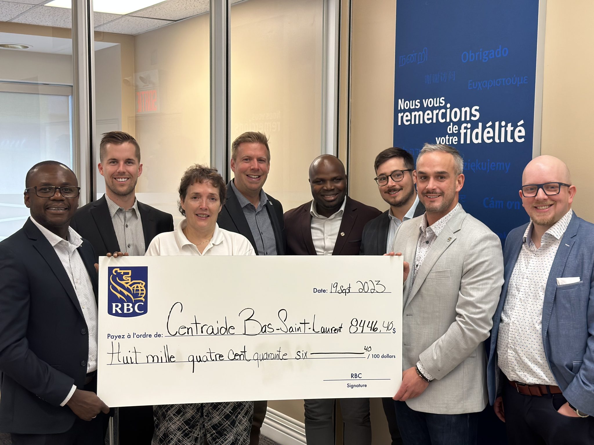 Tournoi de golf RBC : 8 446 $ remis à Centraide | Journal Le Soir