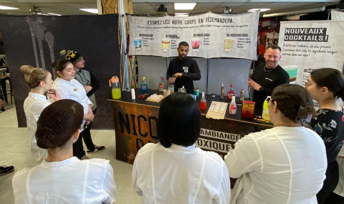 Nico-Bar: sensibiliser les jeunes fumeurs et vapoteurs | Journal Le Soir