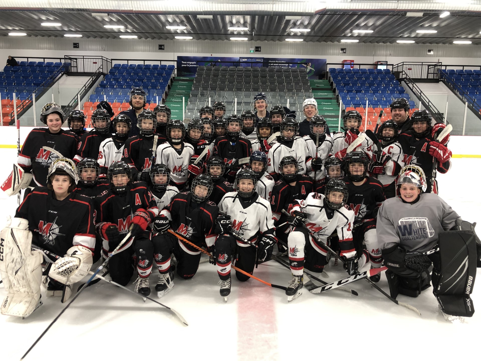 Mistral : visite de Maxim Massé, Mathys Dubé et Anthony Paré | Journal ...