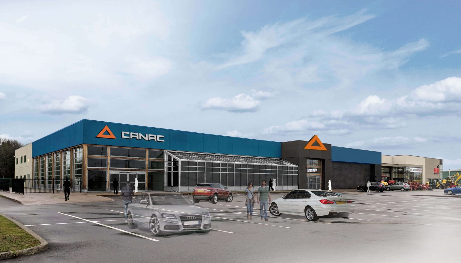 Canac : première pelletée de terre à Rivière-du-Loup | Journal Le Soir