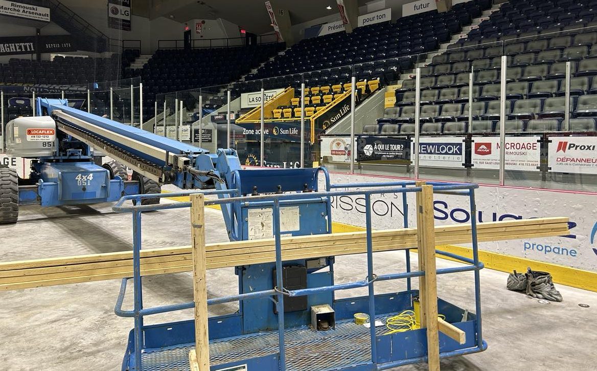 Bandes flex au Colisée : Rimouski obtient un soutien financier ...