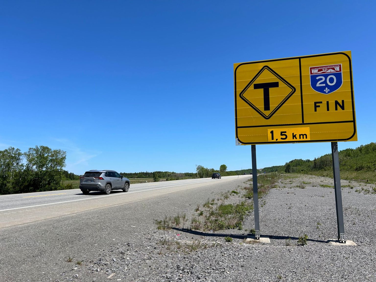 Autoroute 20 : pétition pour réclamer le prolongement | Journal Le Soir