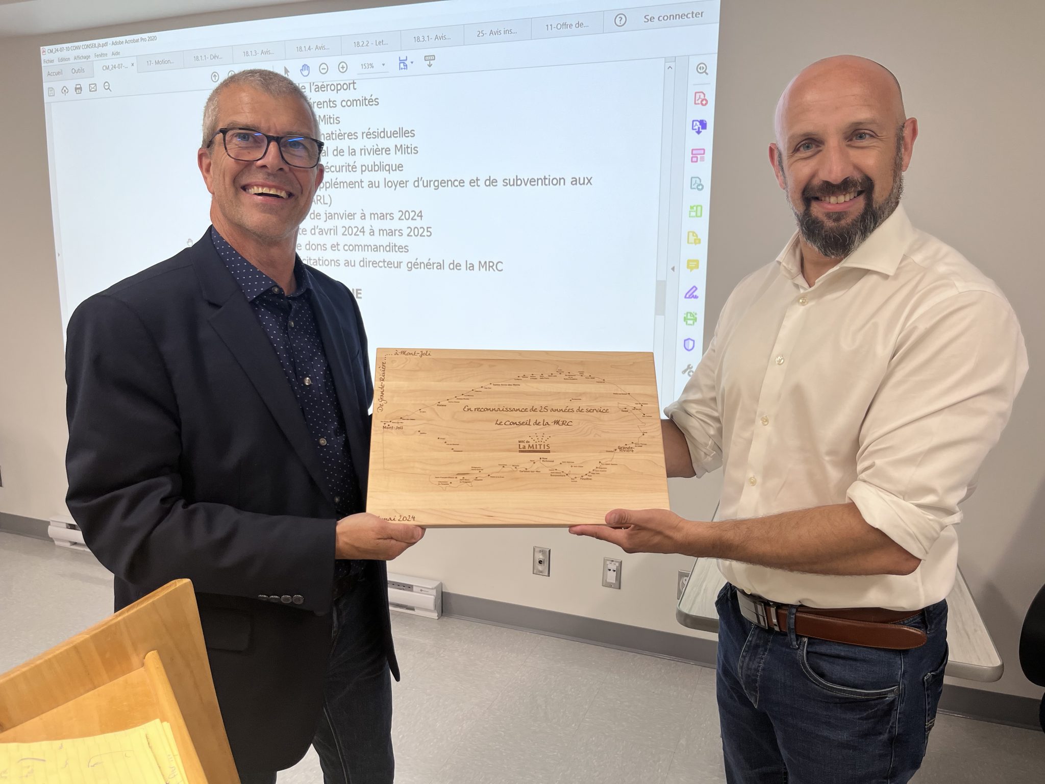 25 ans au service de La Mitis | Journal Le Soir