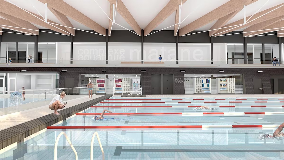 Complexe aquatique de Matane : contrat à Habitat Construction | Journal ...