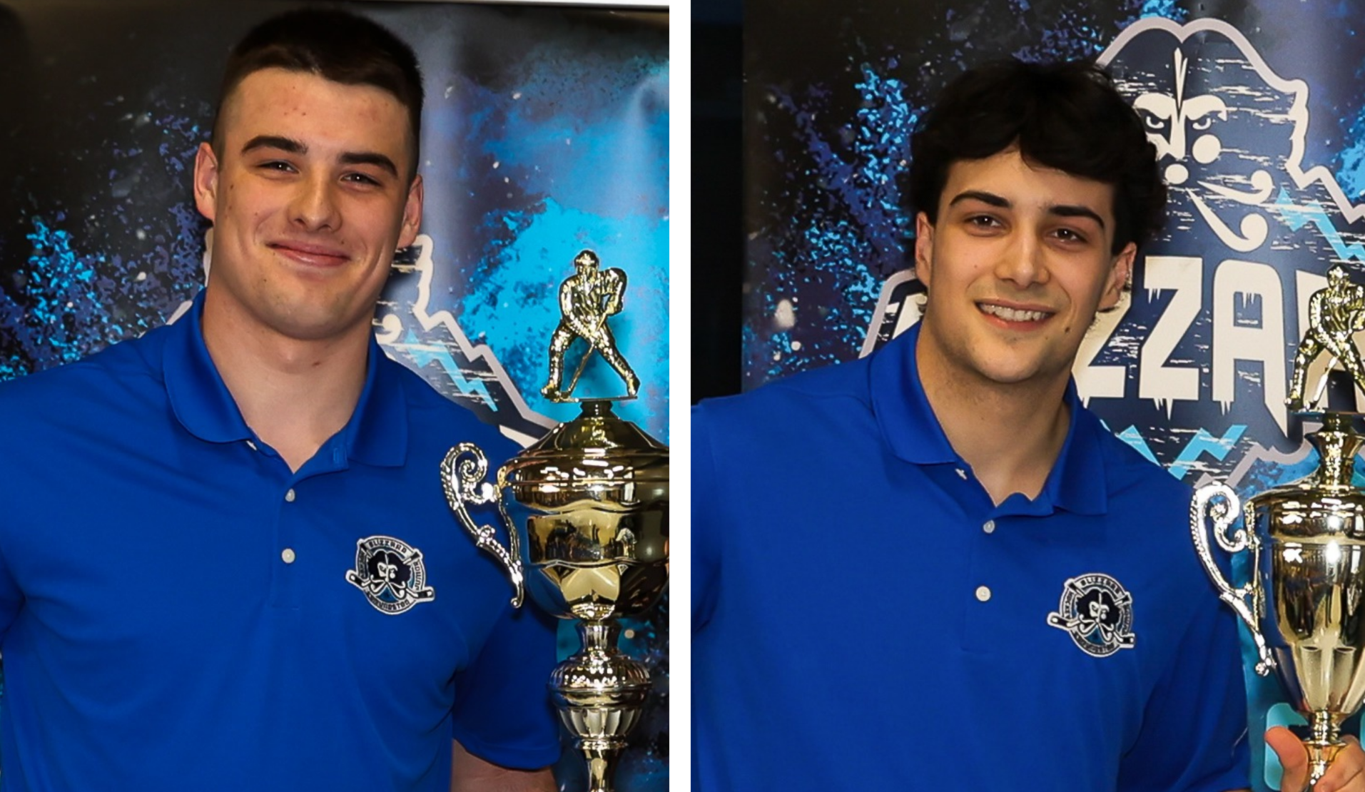 Émile Fournier et Alexis Chénard honorés par le Blizzard | Journal Le Soir