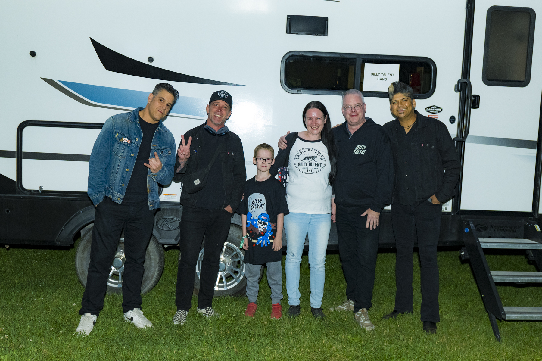 Rencontre émotive entre Julie, Billy et Billy Talent | Journal Le Soir