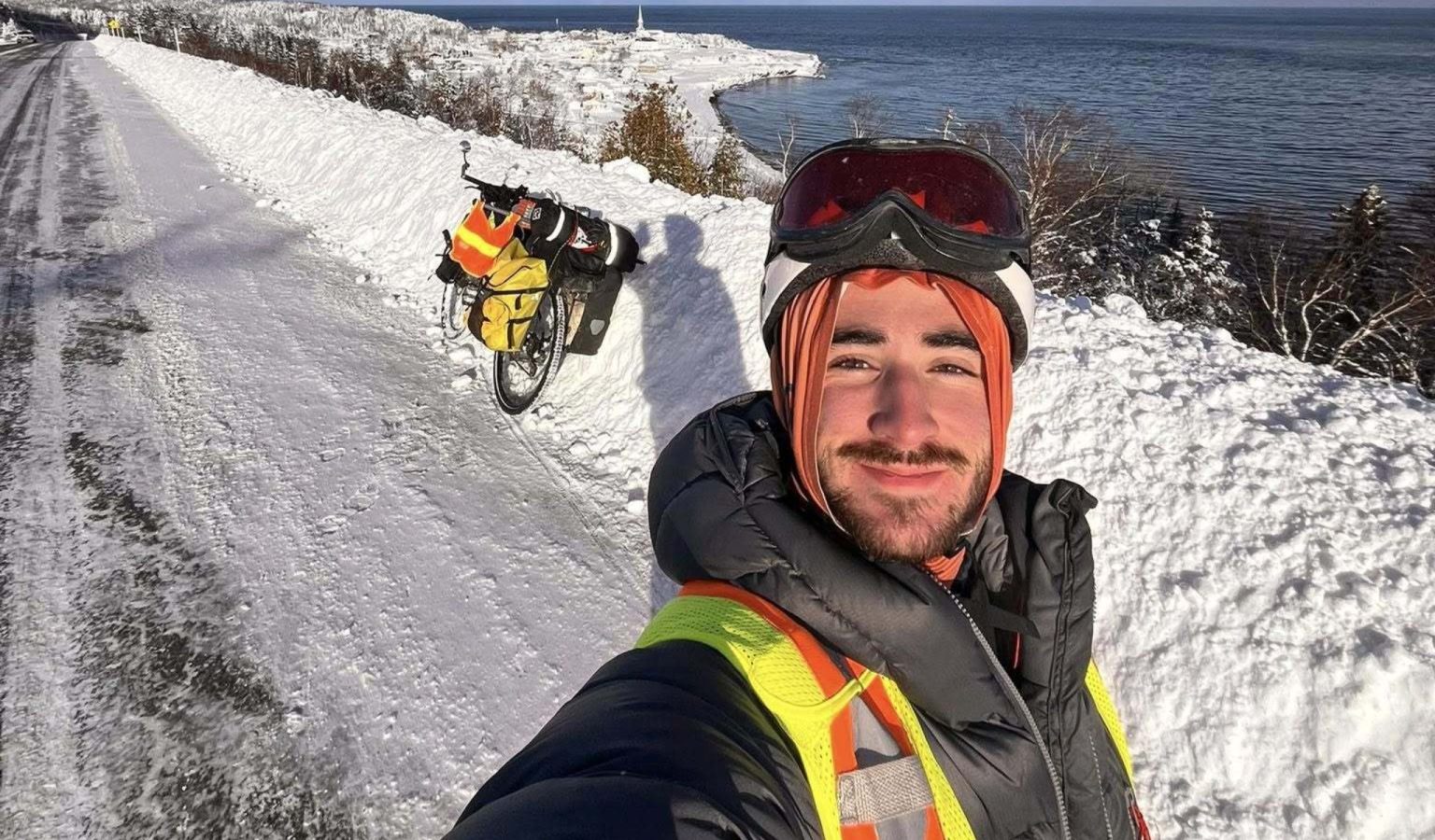 Parcourir 6 000 km à vélo en plein hiver | Journal Le Soir