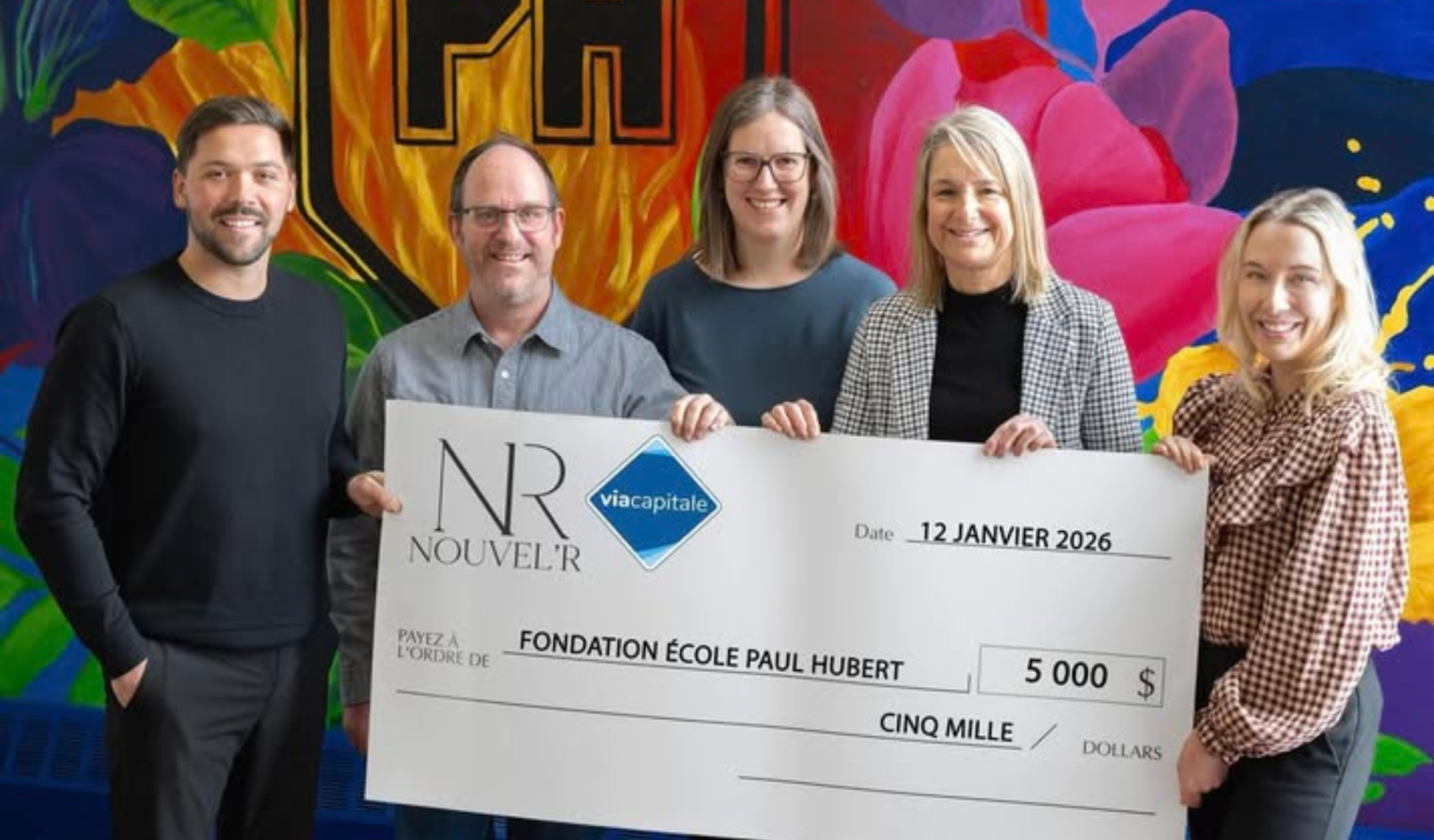 La Fondation Paul-Hubert conclut sa campagne des fêtes | Journal Le Soir