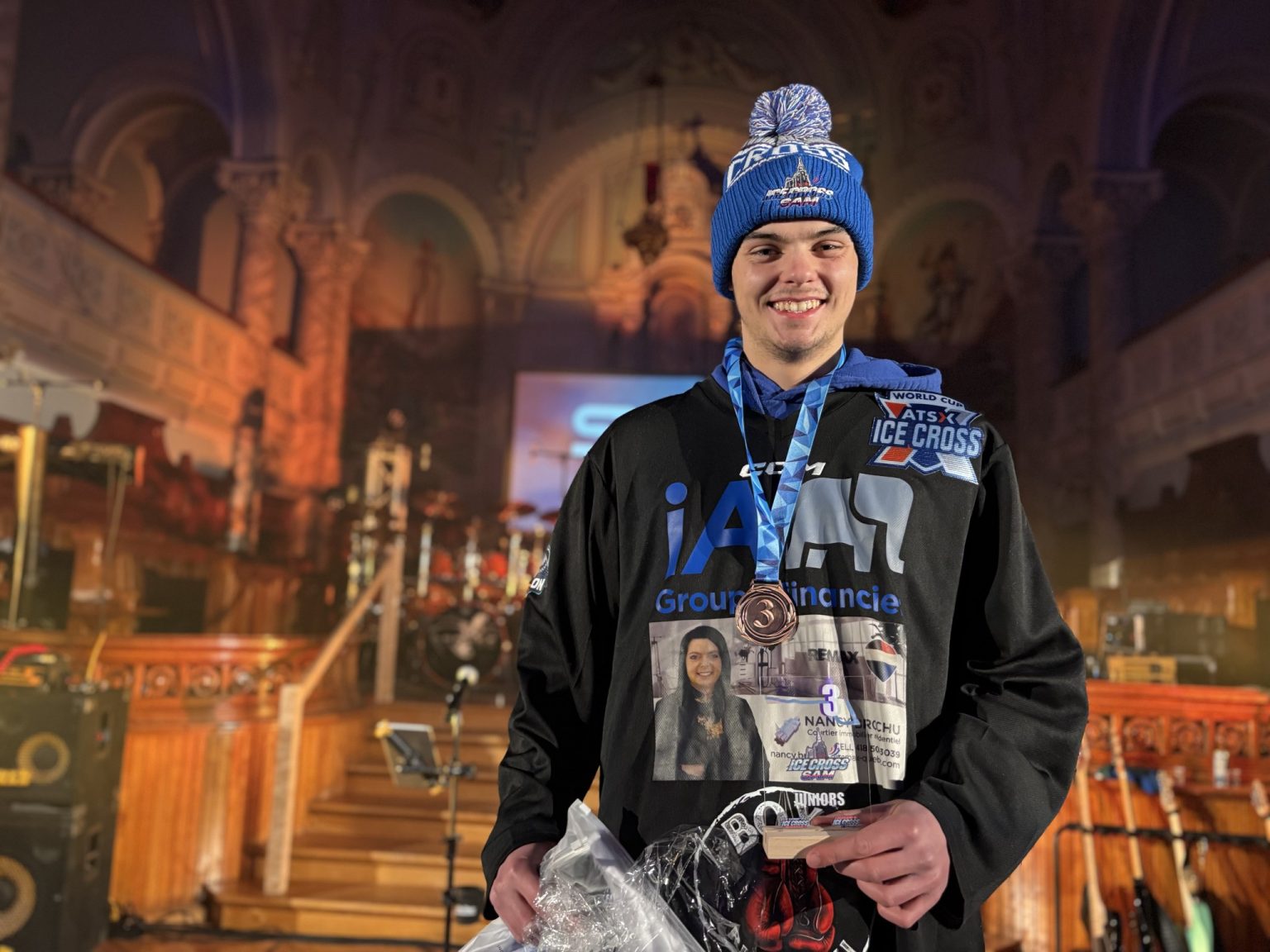 Ice Cross SAM : 3e place pour Zachary Pigeon | Journal Le Soir
