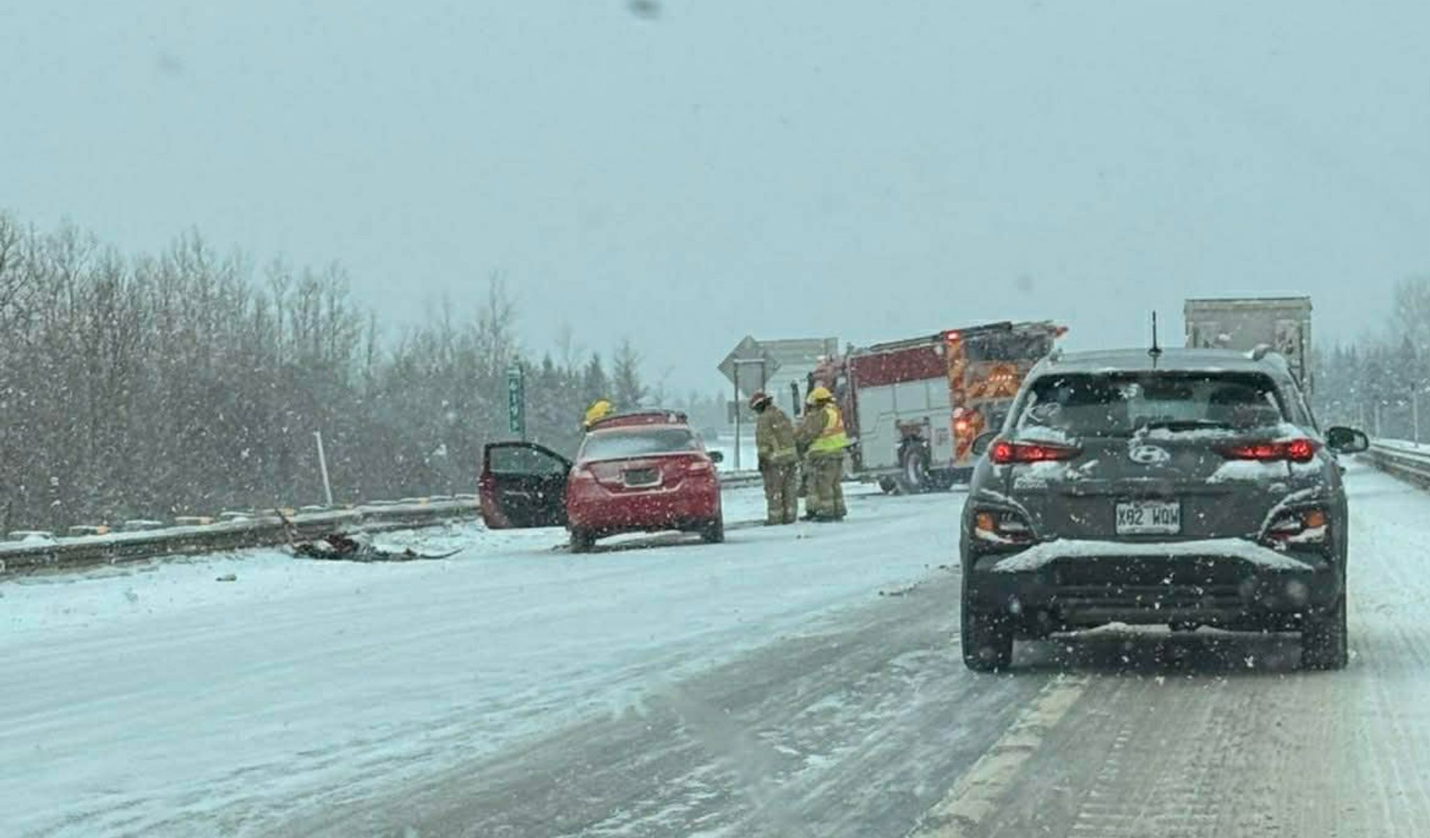 Neige : de nombreuses sorties de route | Journal Le Soir